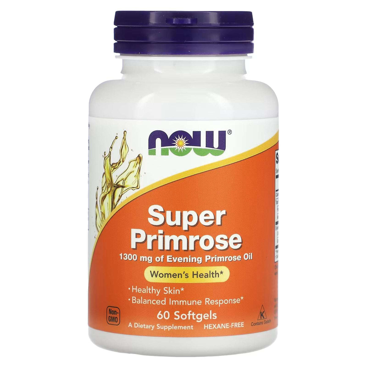 NOW SUPER PRIMROSE 1300MG WOMENS HEALTH (60 SOFTGELS)